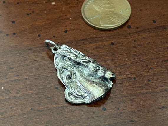 Vintage Tortolani Silver Capricorn Pendant - Horned G… - Gem Vintage Tortolani Silver Capricorn Pendant - Horned G… - Gem