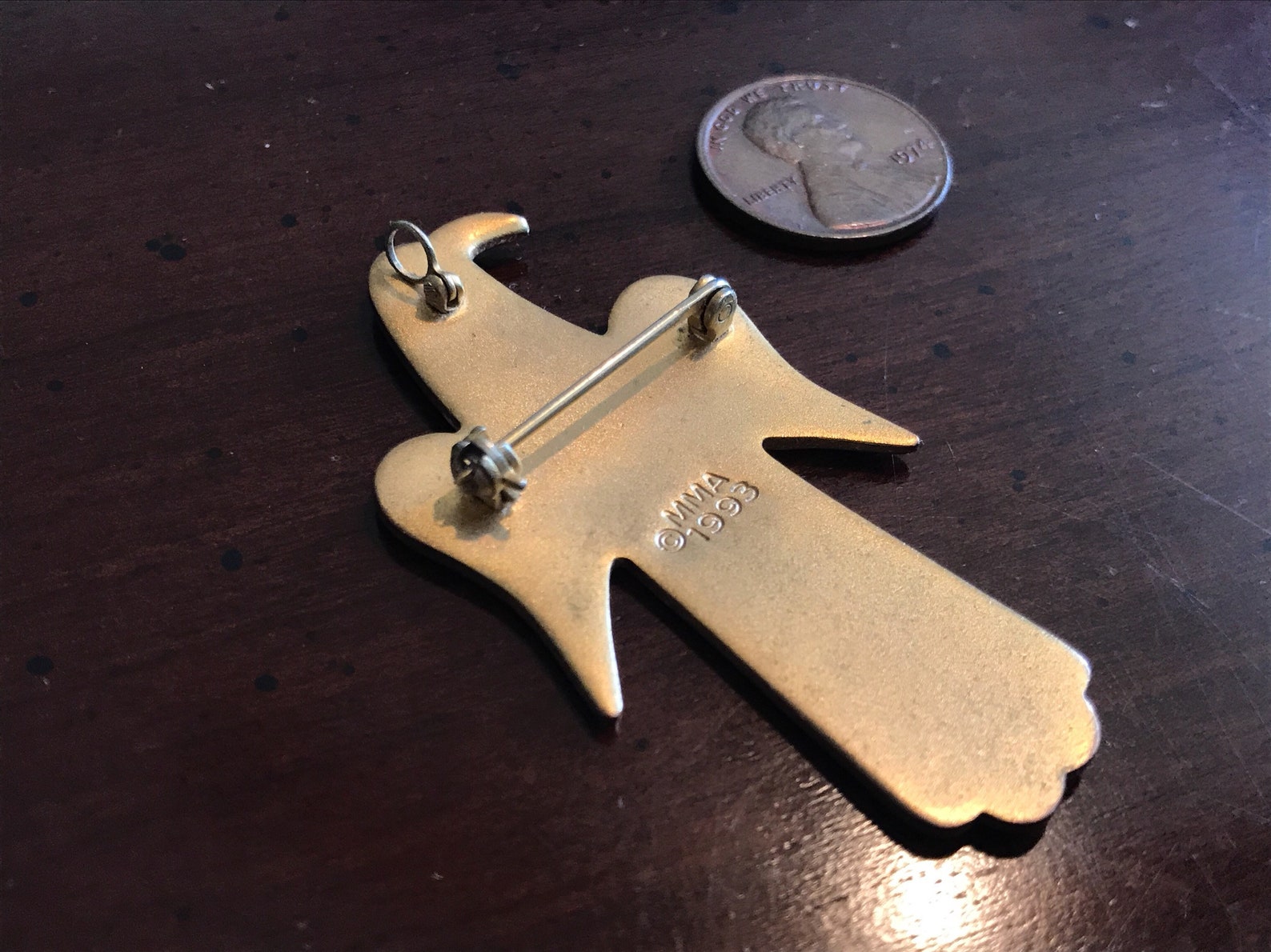MMA Gold Visigothic Eagle Fibula Combo Pendant Brooch - Etsy