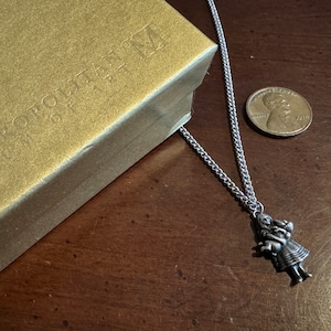 Vintage Alice in Wonderland Necklace Puppy Sterling Silver MMA ...