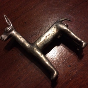 Silver Llama Brooch Pin - Vintage Alva Museum Replicas - Peruvian ...