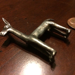 Silver Llama Brooch Pin - Vintage Alva Museum Replicas - Peruvian ...
