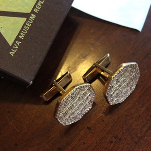 Gold Indian Rupee Coin Cufflinks - Assam States Sunyeopha Mohur Era ...