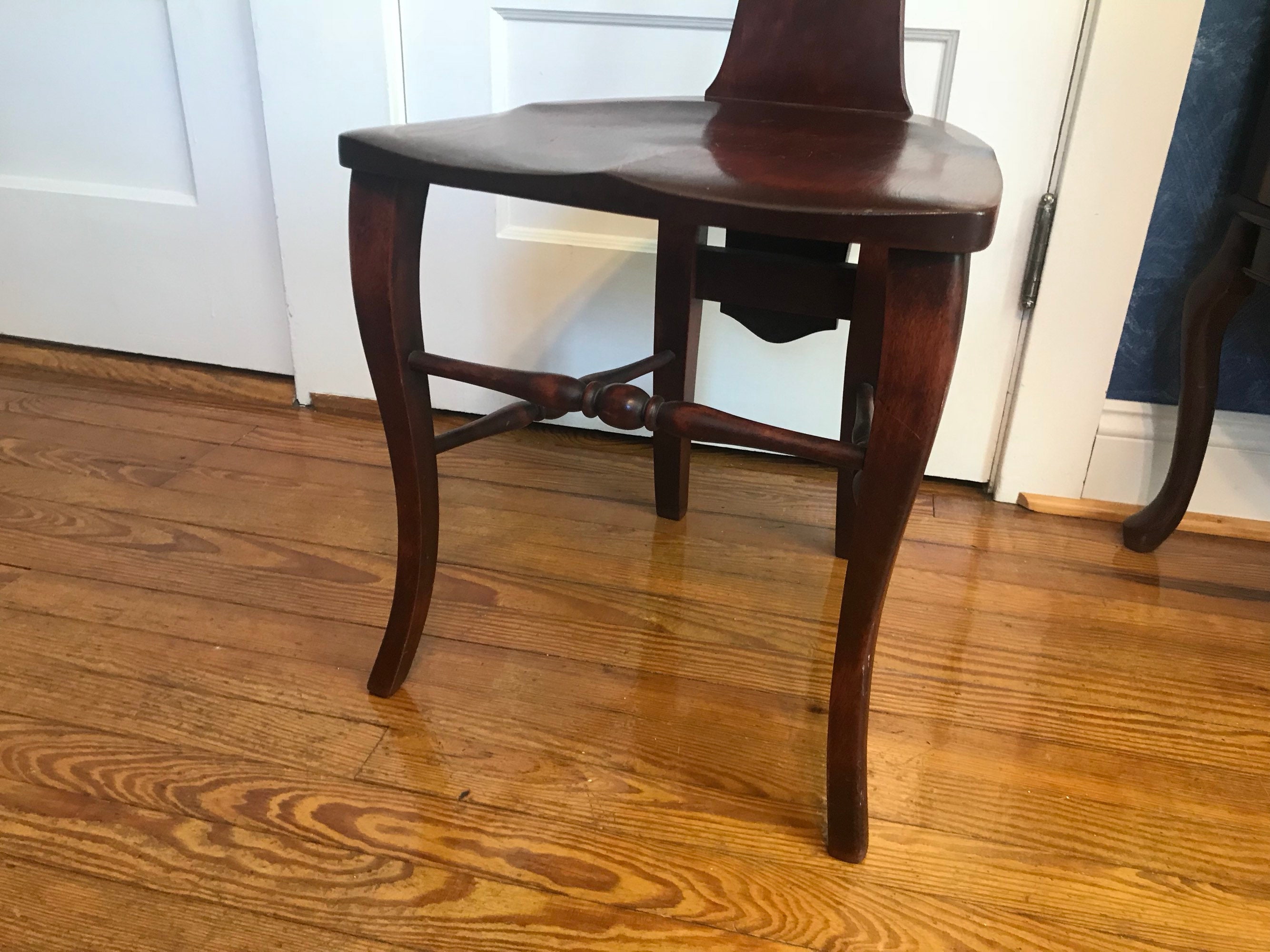 Early 1900s Trojan Accent Chair Solid Carved Rock Maple Grand | Etsy