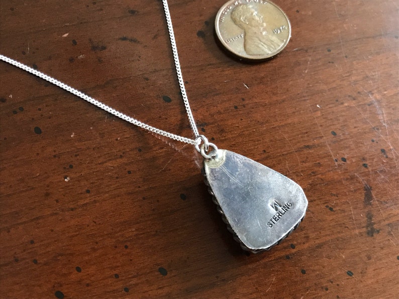 Vintage Wayne Etsitty Number 8 Spiderweb Turquoise Sterling | Etsy