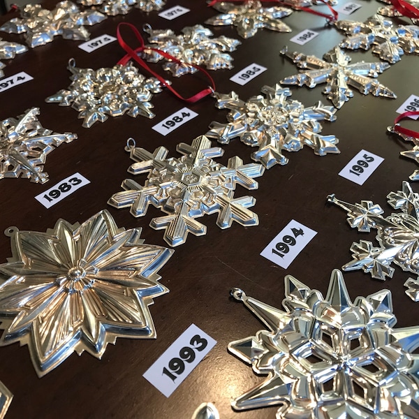 Vintage Gorham Snowflake - Etsy