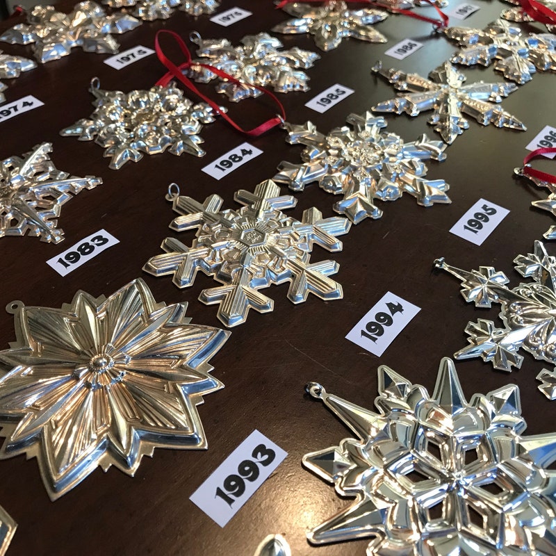 Vintage Gorham Snowflake - Etsy
