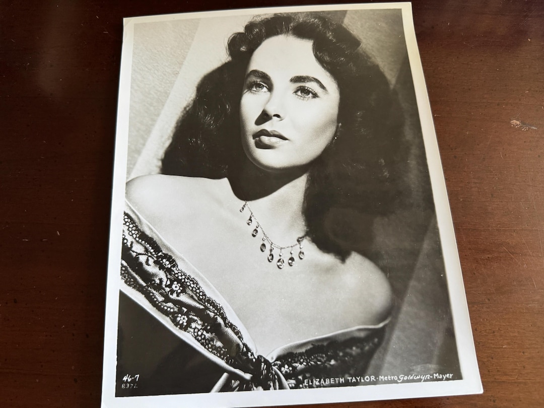 Original Elizabeth Taylor MGM by Clarence Sinclair Bull 1947 ...
