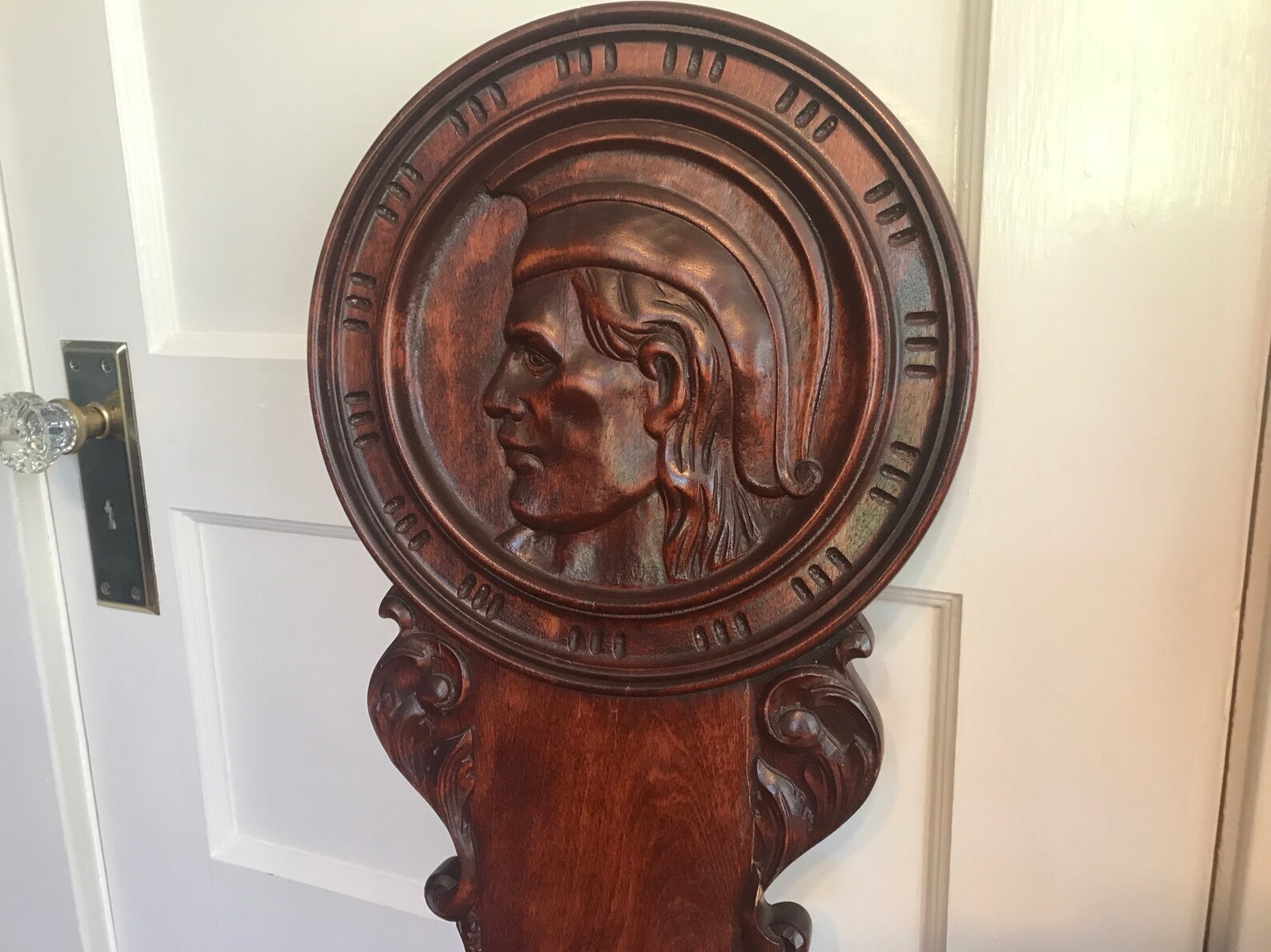 Early 1900s Trojan Accent Chair Solid Carved Rock Maple Grand | Etsy