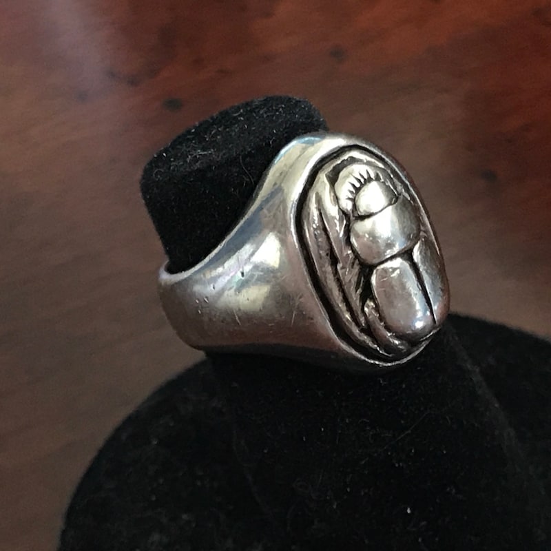 Scarab Ring - Etsy