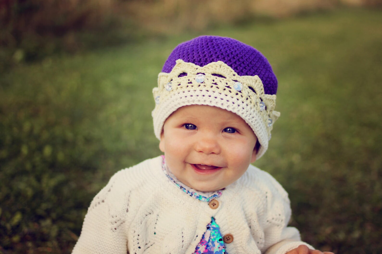Crown Hat Crochet Pattern - Etsy