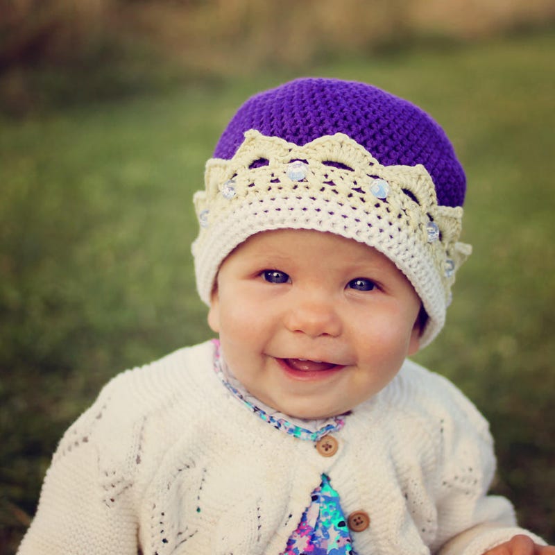 Crochet Baby Crown - Etsy