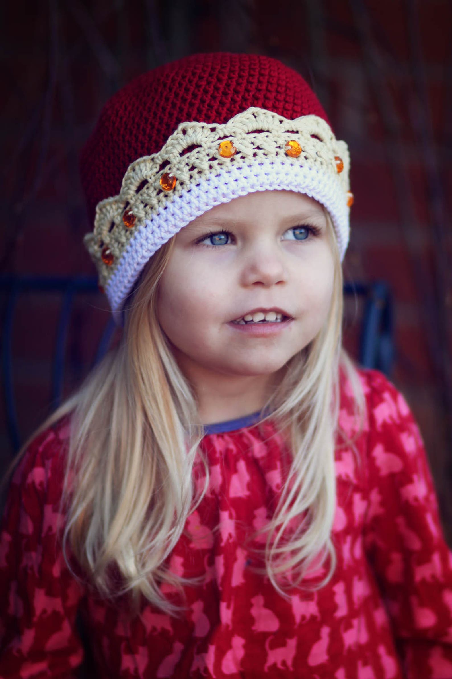 Crown Hat Crochet Pattern | Etsy