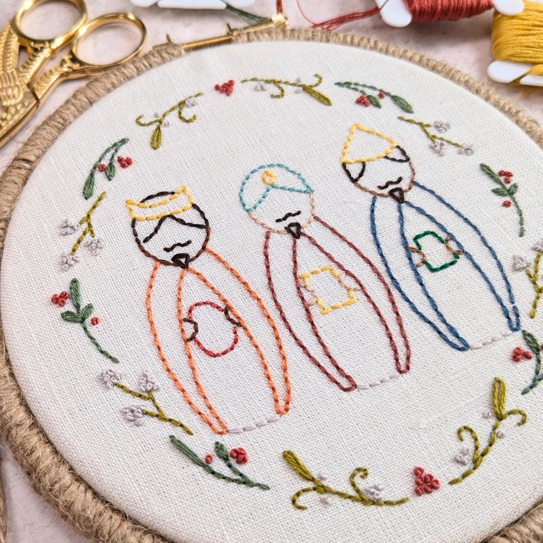 Nativity Scene Embroidery Designs, Nativity 4 Embroidery, Gift for ...