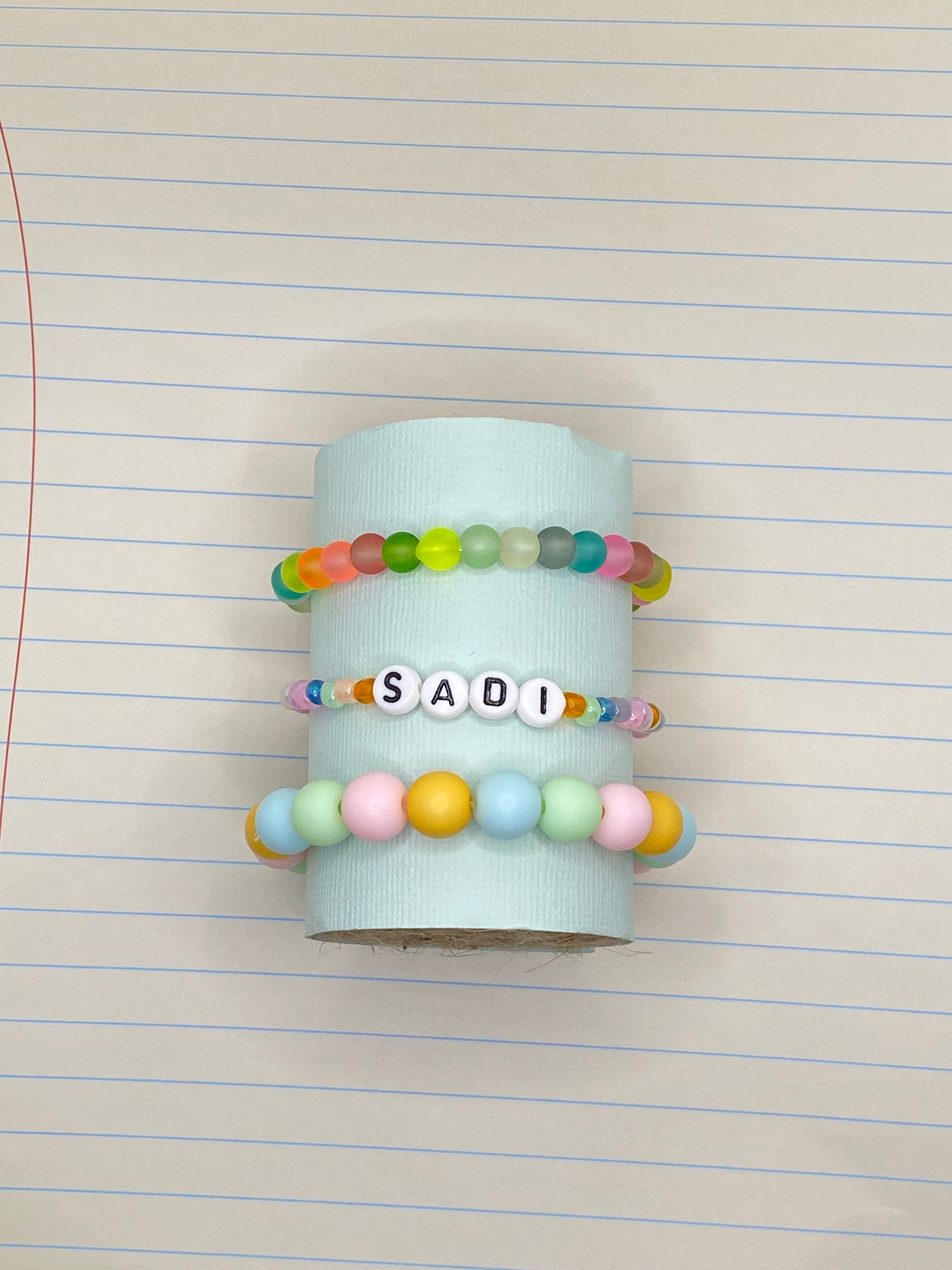 Sadi Name Stack | Etsy