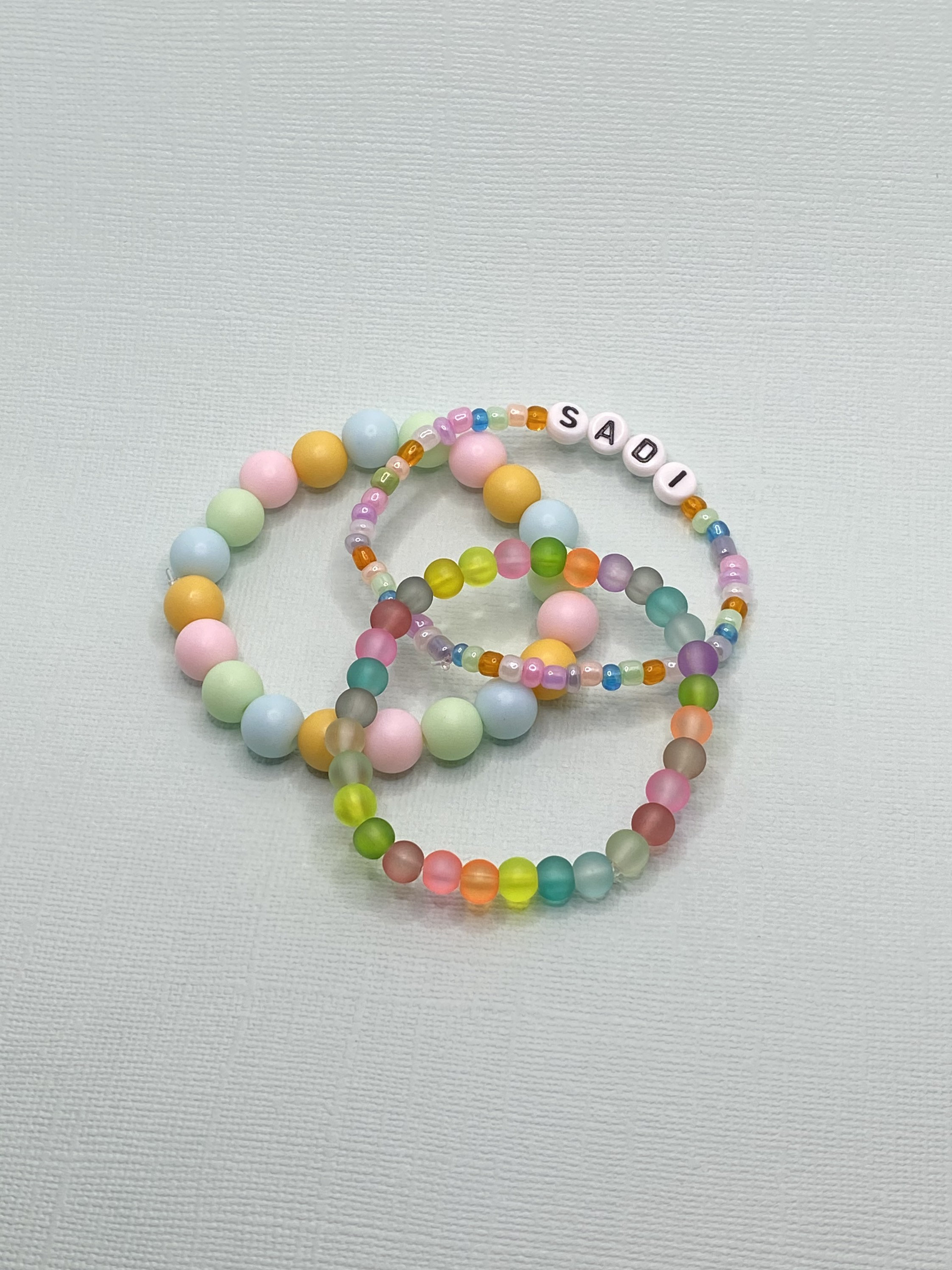 Sadi Name Stack | Etsy