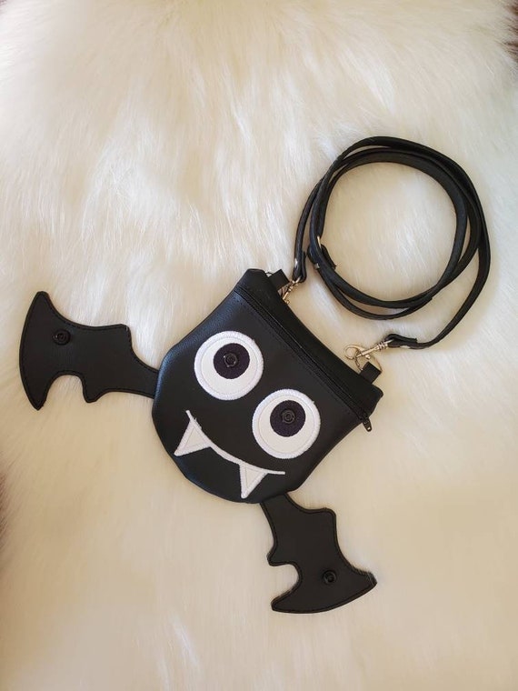 Bat Handbag Bat Purse Bat Bag Halloween Purse Spooky - Etsy