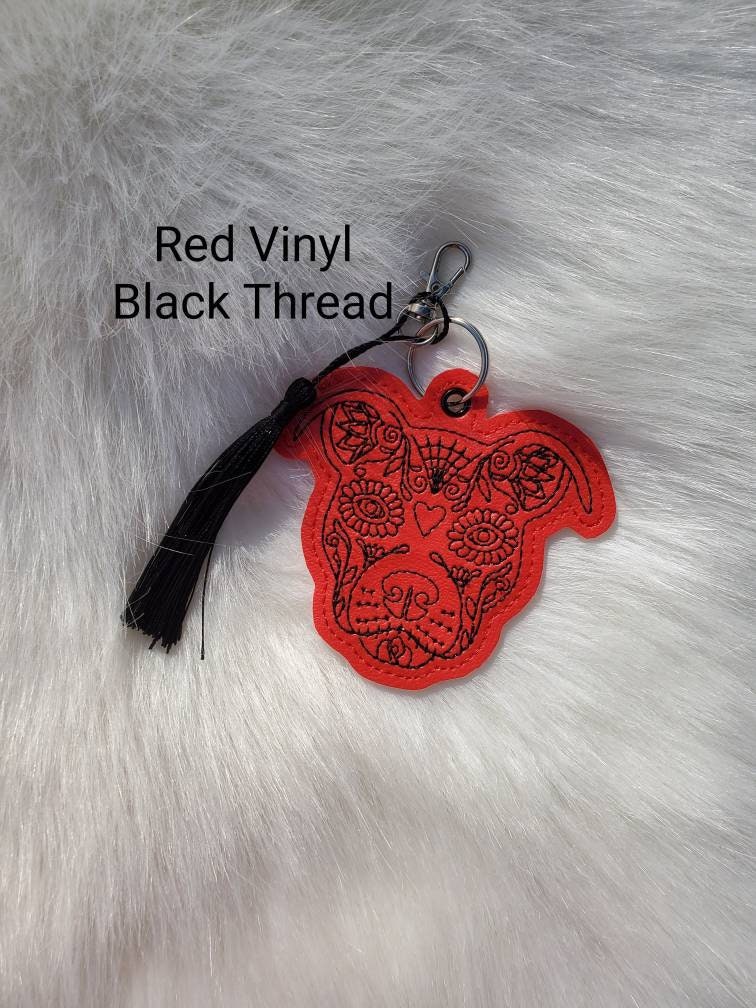 Pitbull key chain DESIGN YOUR OWN pittie keychain pitbull - Etsy Nederland