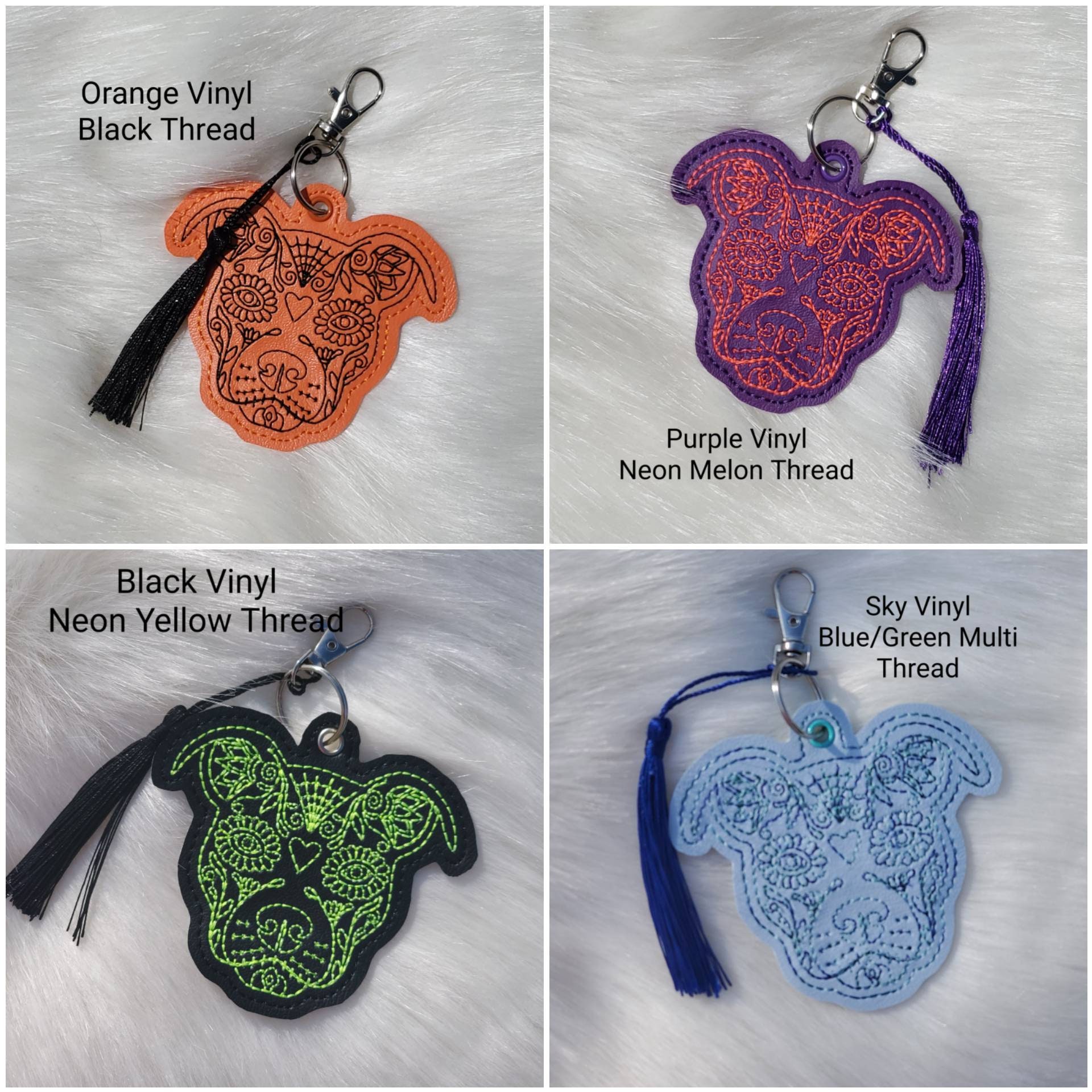 Pitbull key chain DESIGN YOUR OWN pittie keychain pitbull - Etsy Nederland