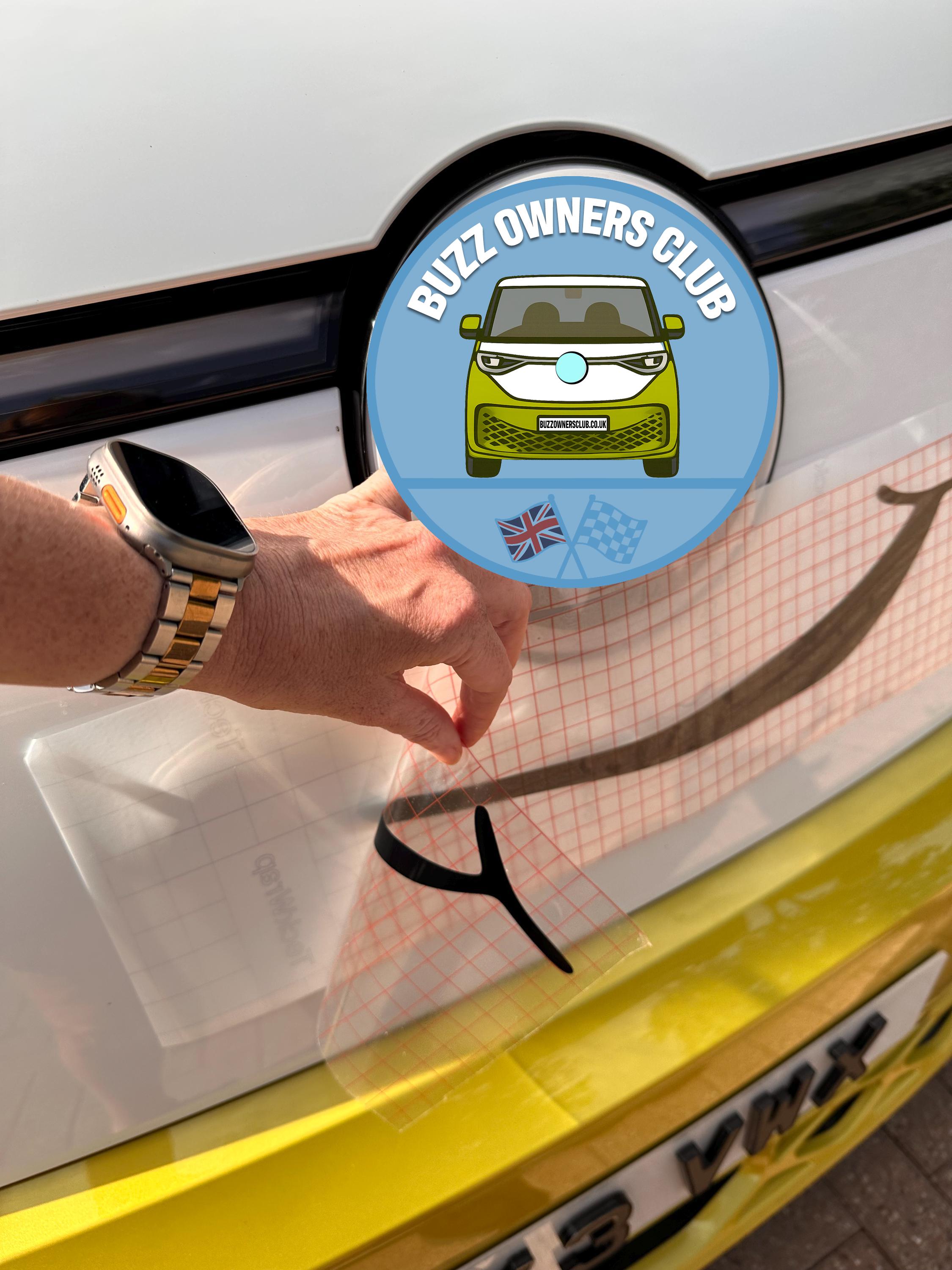 Vehicle Smile Sticker Vinyl for Front Bonnet for Campervans, Vans and ...