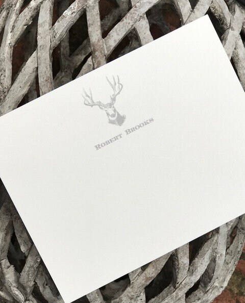Deer Stationery / Hunting / Mens Note Cards / Boy Gift / Present ...