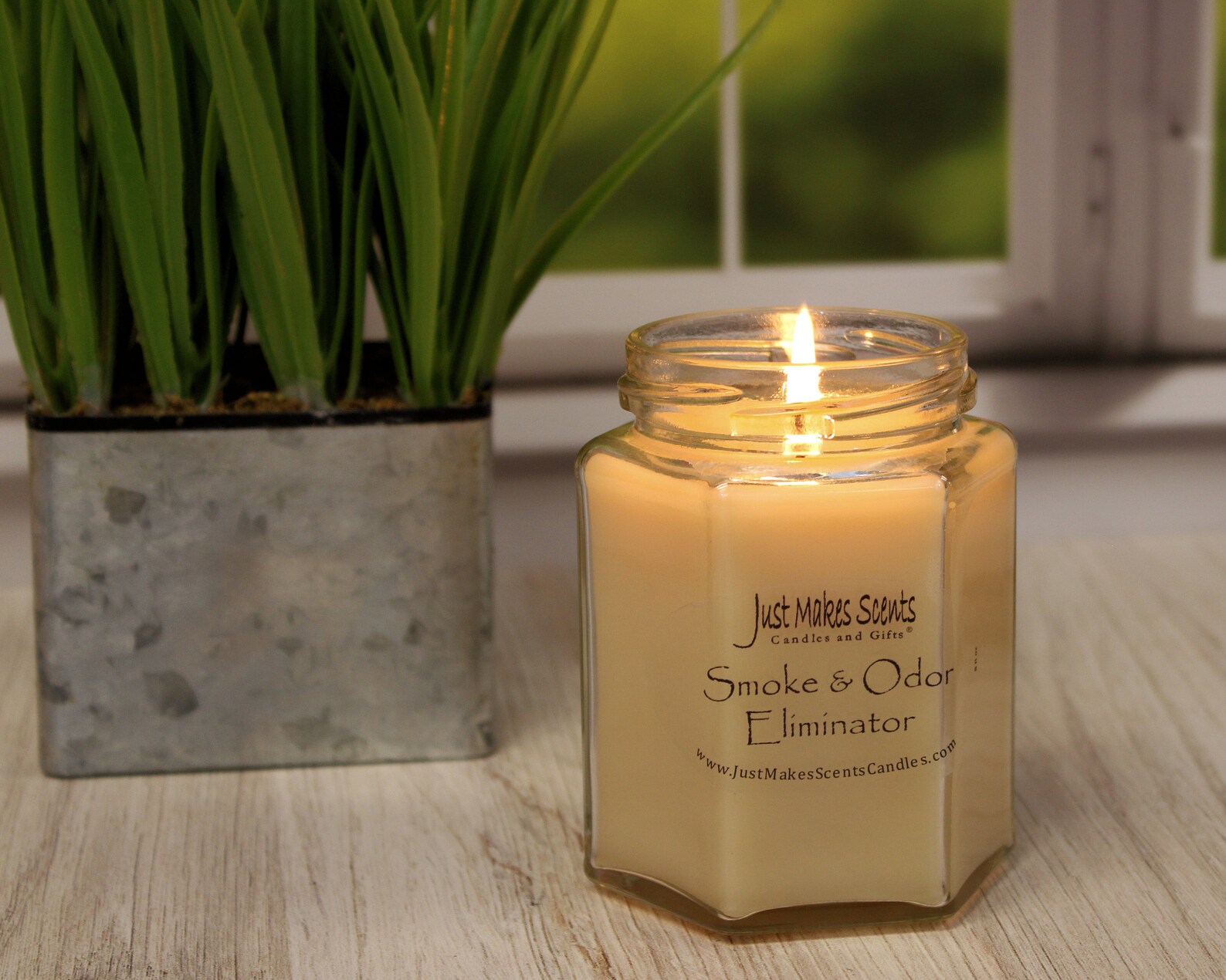 Smoke & Odor Eliminator Blended Soy Candle - Scented Soy Candles ...