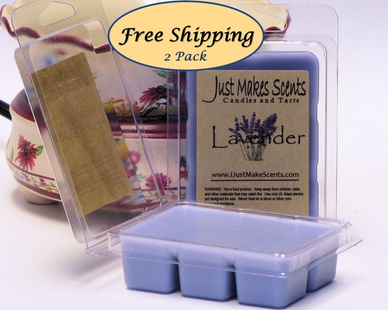 Lavender Scented Wax Melts 2 Pack With FREE SHIPPING - Etsy