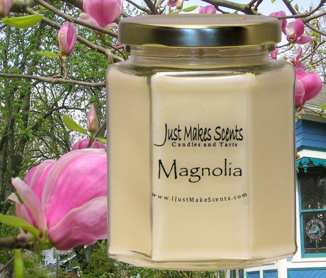 Magnolia Scented Blended Soy Candle - Magnolia Candles - Magnolia ...