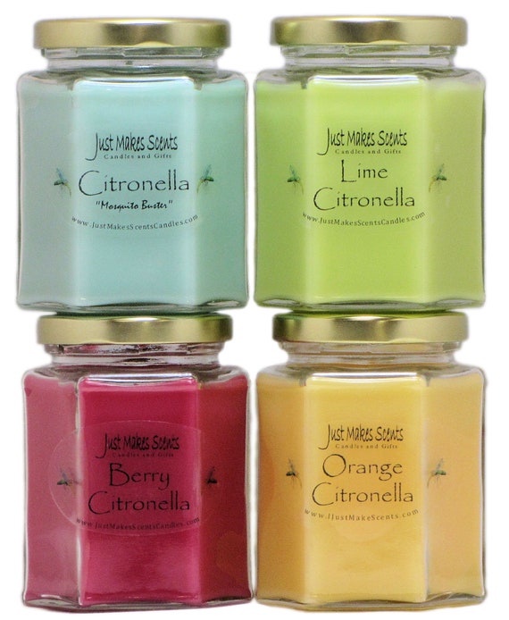 Citronella Candle Variety Pack Citronella Candles for Indoor - Etsy