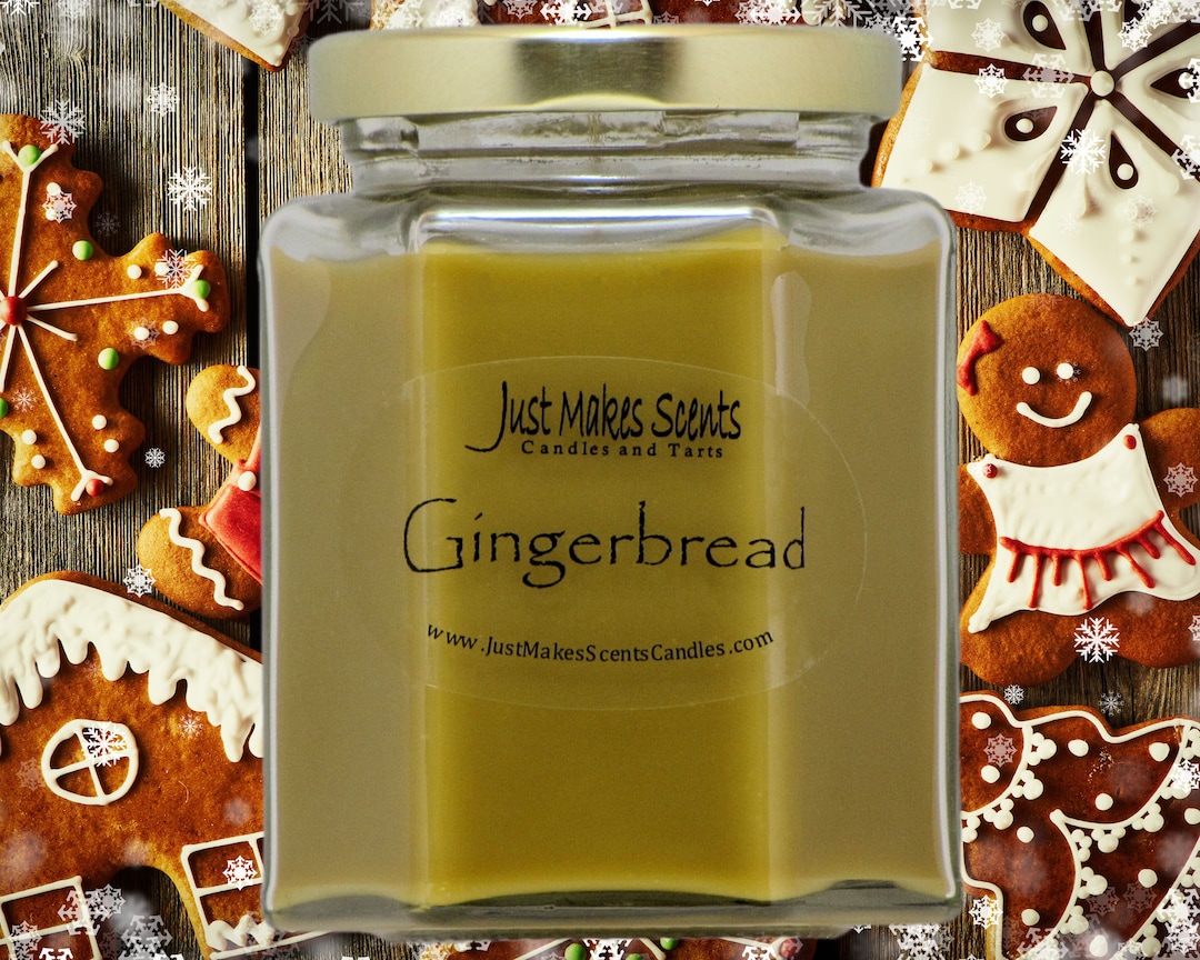 Gingerbread Scented Blended Soy Candles - Scented Soy Candles ...