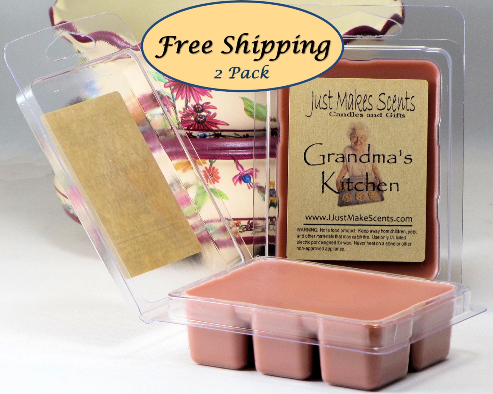 Grandma's Kitchen Wax Melts 2 Pack With FREE SHIPPING - Etsy