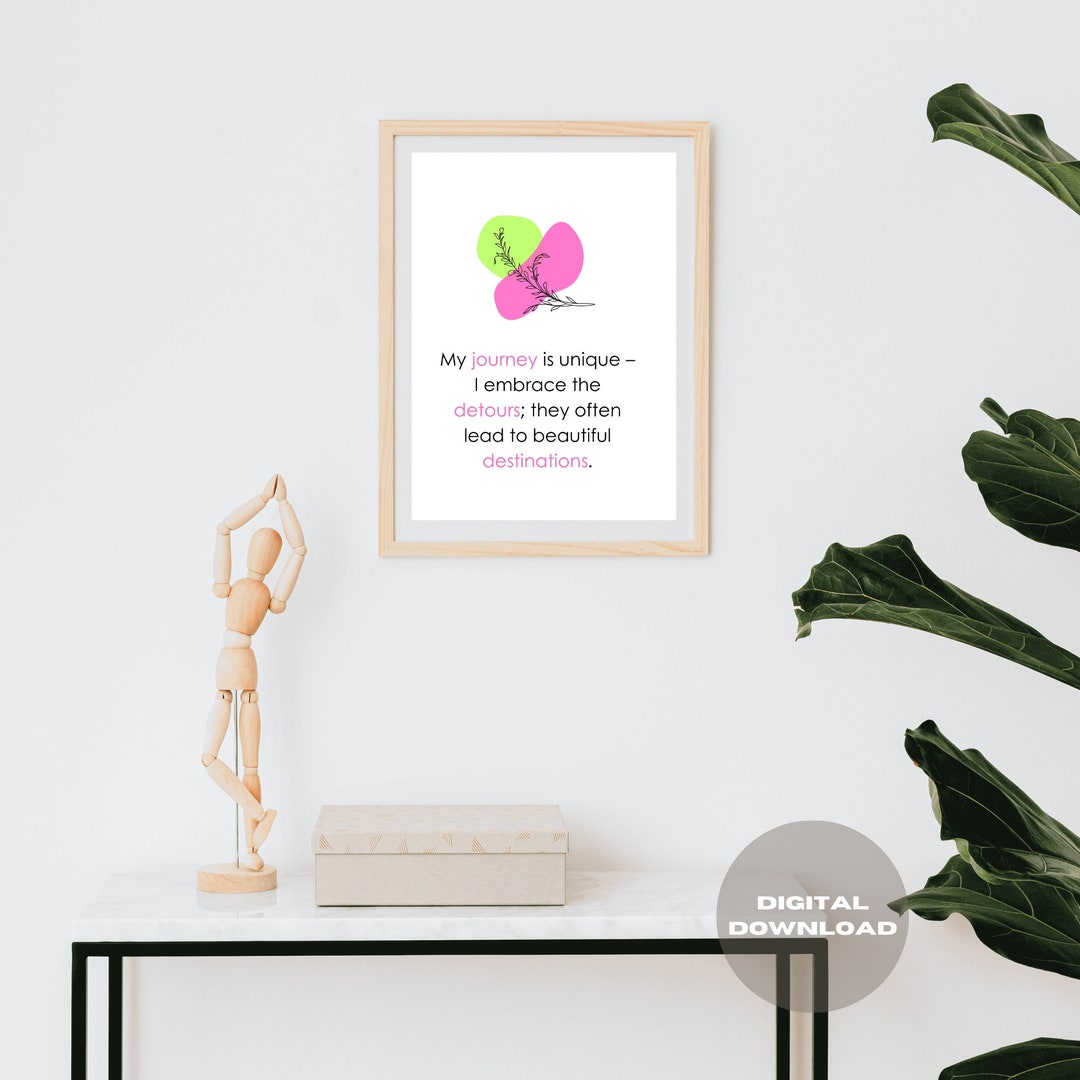 Take the Journey to Self-love With Mindful Positive Affirmation ...