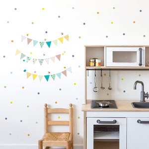 Yellow Flags Fabric Decal Wall Stickers Flags REUSABLE - Etsy