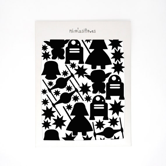 Ártico bisonte Orgullo vinilos infantiles star wars Destruir los Contrato