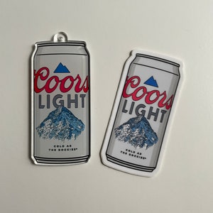 Coors Light Inspired Ornament Sticker Set - Etsy