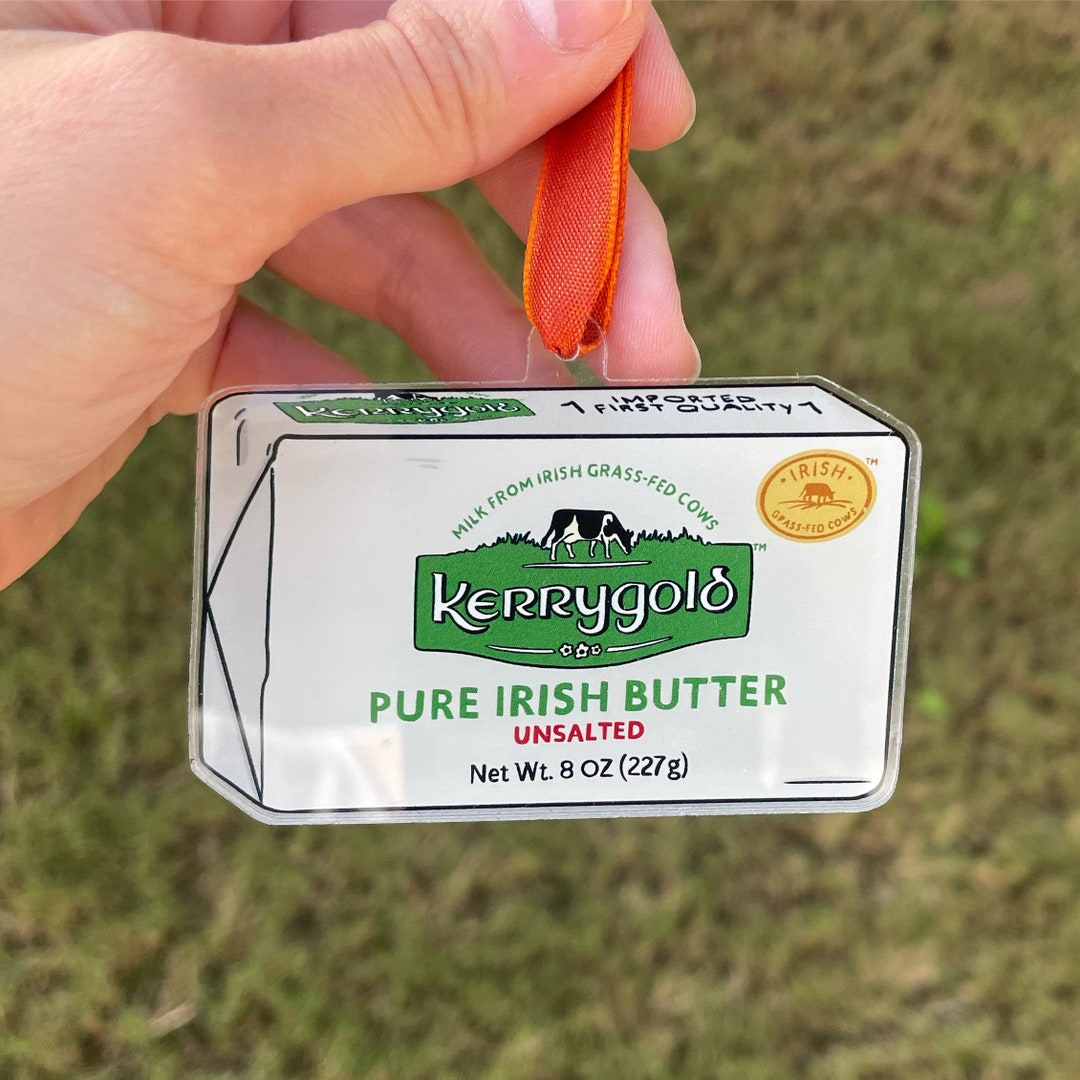 Kerrygold Unsalted Butter Inspired Hand-drawn Christmas - Etsy