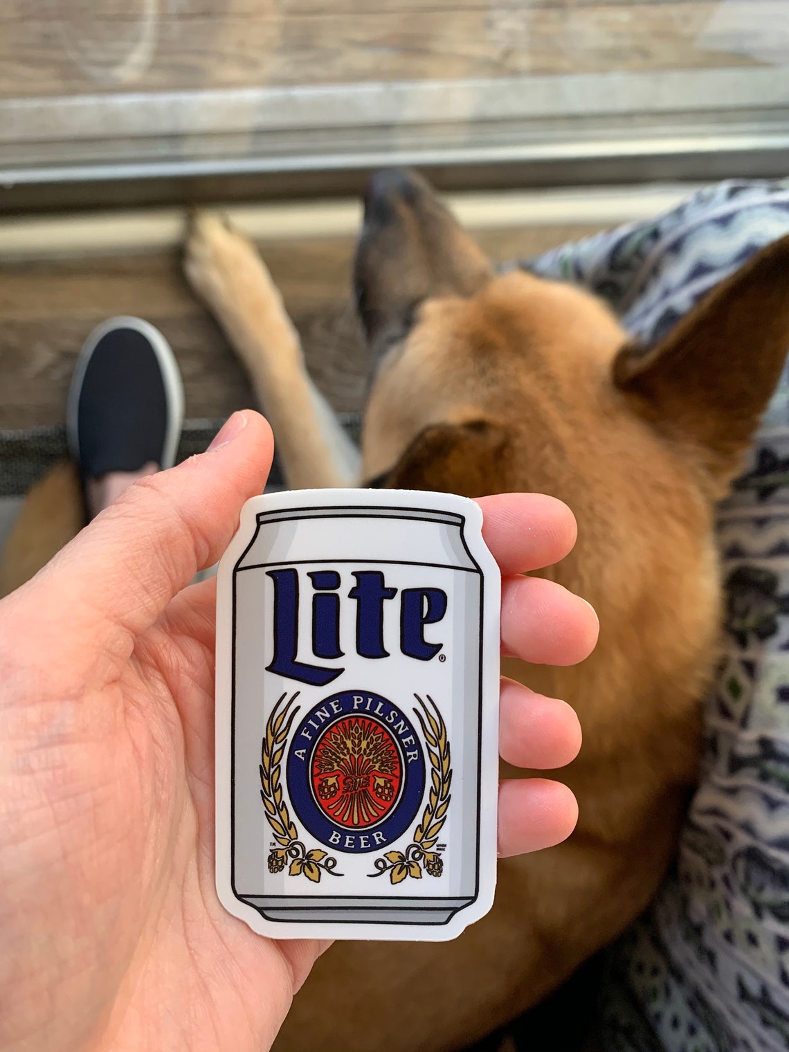 Miller Lite Beer Can Sticker | Etsy