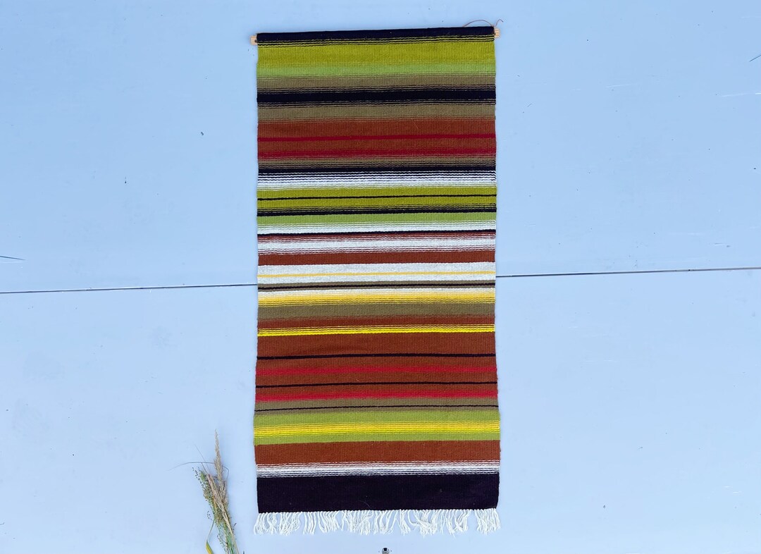 Vintage Scandinavian Weaving | Mid-century Modern Wall Textile | Woven ...