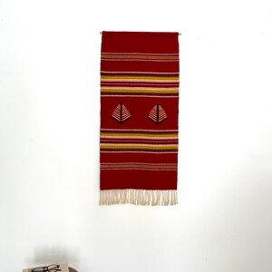 Vintage Scandinavian Weaving | Mid-century Modern Wall Textile | Woven ...