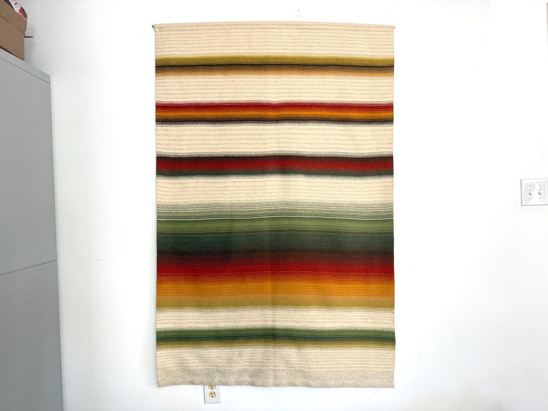 Large Vintage Scandinavian Weaving | Mid-century Modern Wall Textile ...