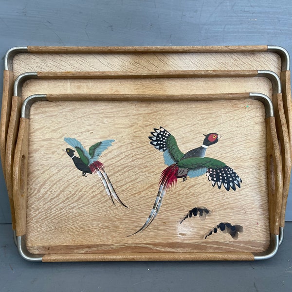 Japanese Wood Serving Tray - Etsy