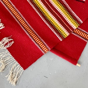 Vintage Scandinavian Weaving | Mid-century Modern Wall Textile | Woven ...