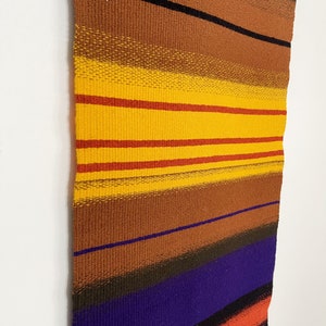Colorful Vintage Scandinavian Weaving | Mid-century Modern Wall Textile ...