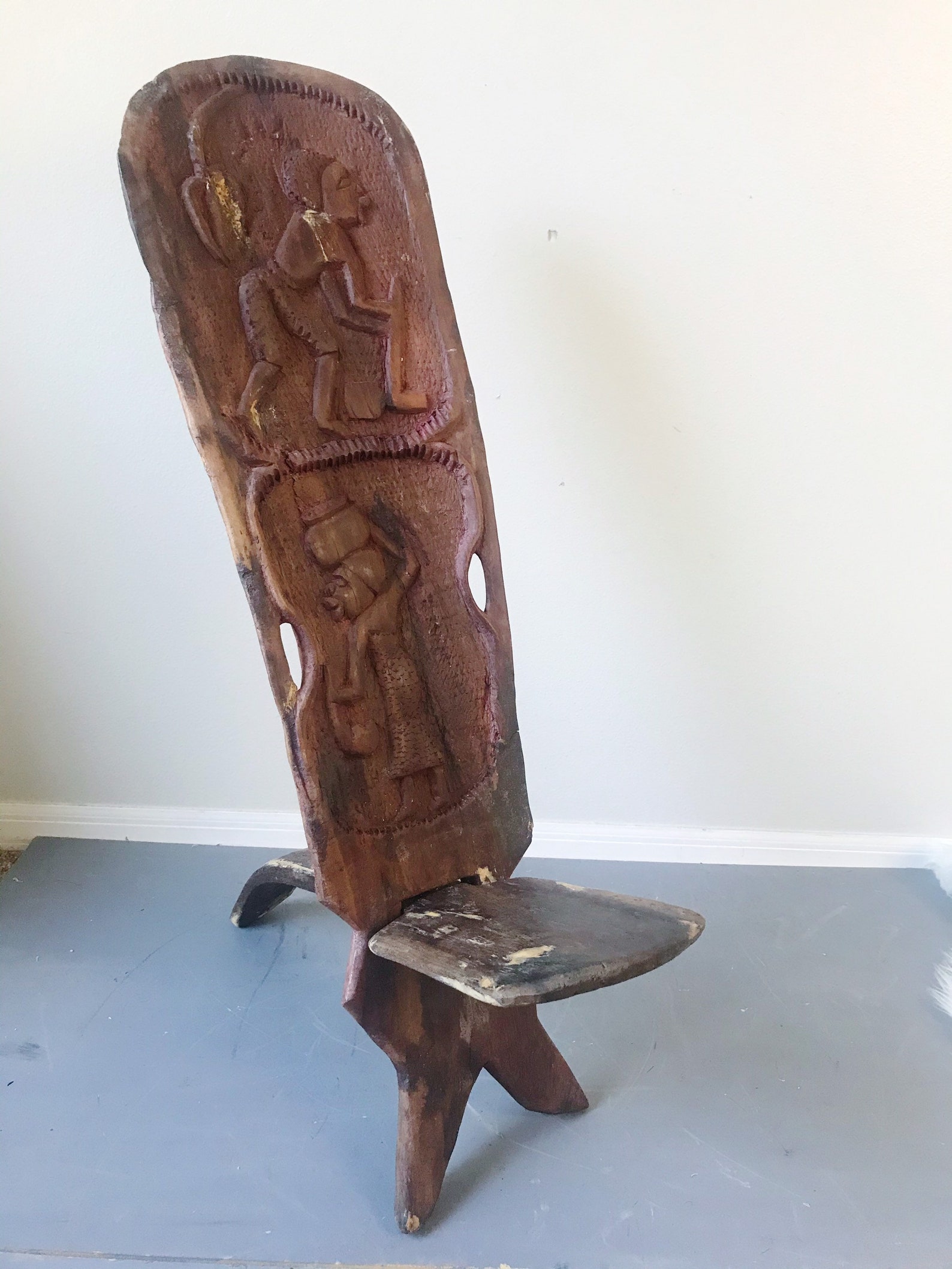 Antique Hand-carved South African Birthing Chair 1800s - Etsy