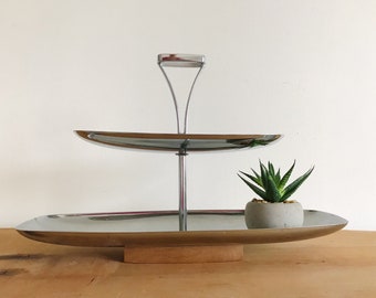 Two tier tray | Etsy