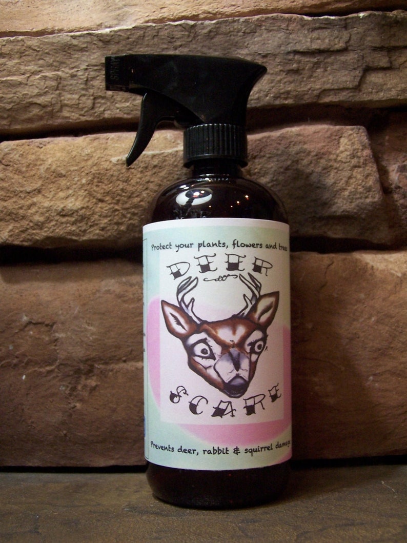Fragrant, Ready-to-use Deer and Rabbit Repellent Spray for Your Garden ...