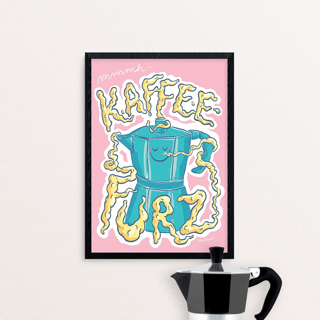 Mmmh… Coffee Fart | digital Print A4 - Etsy