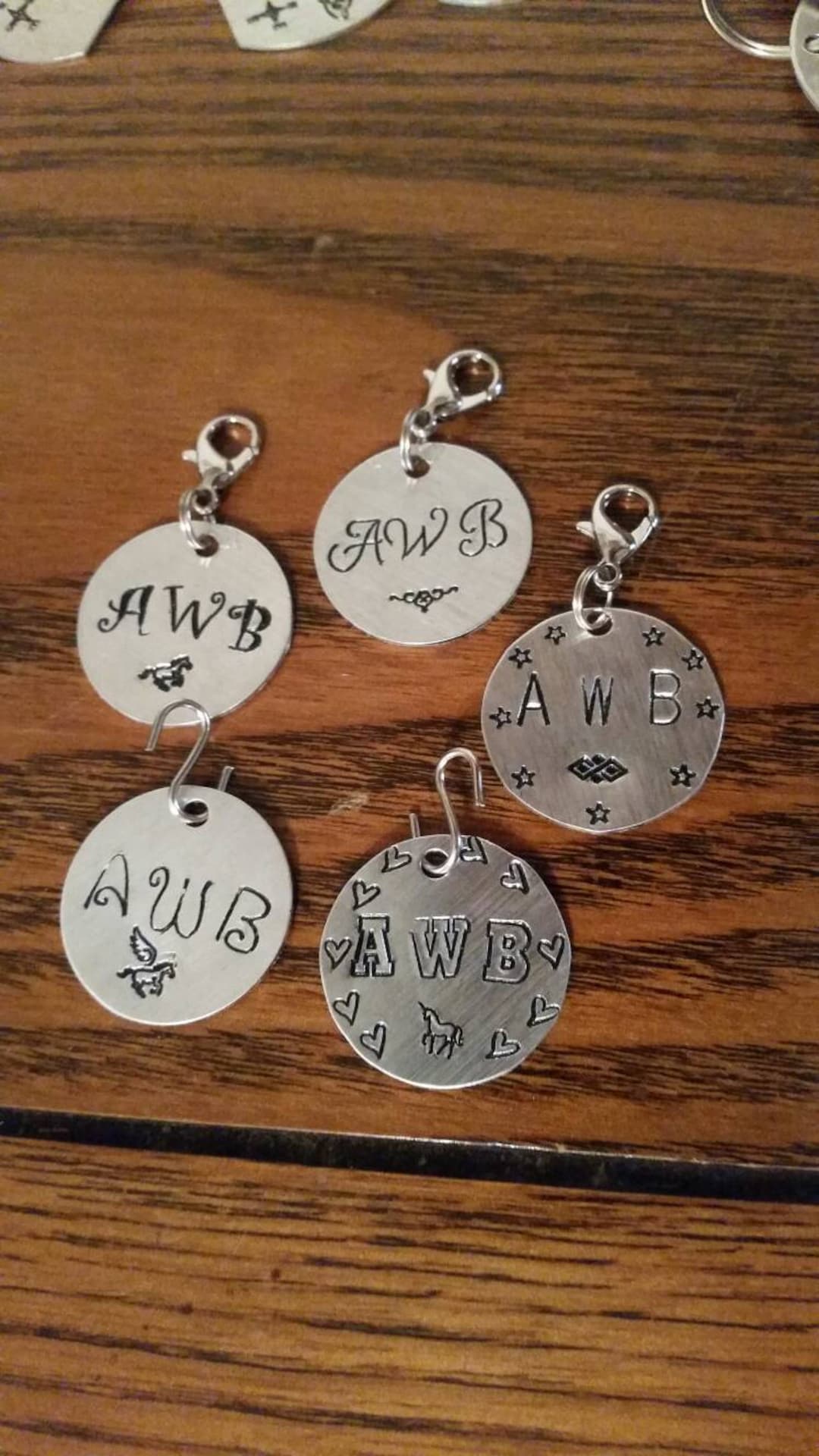 Horse Bridle Halter Pony ID Name Tag Initial Metal Custom Personalized ...