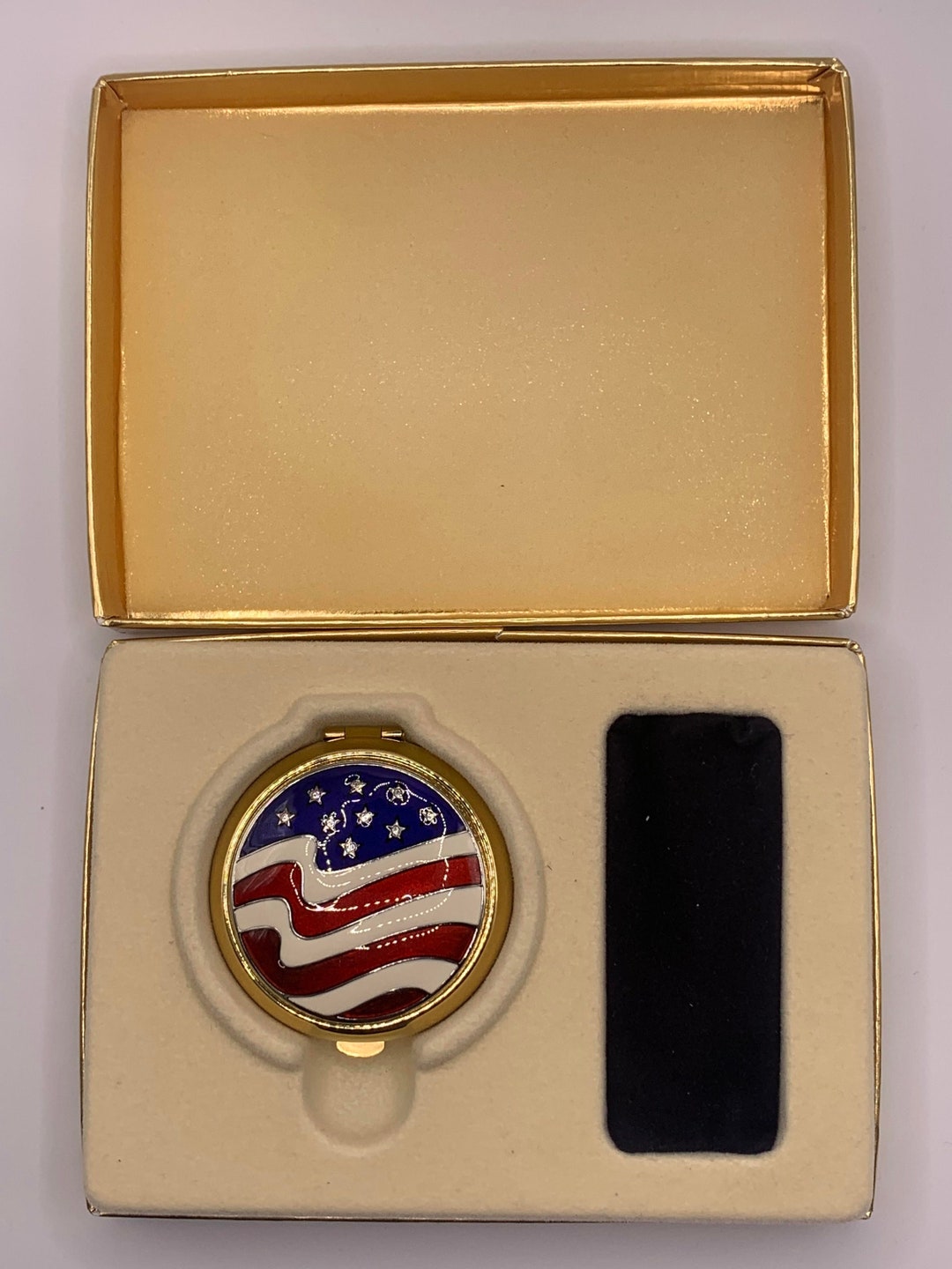 2000s Vintage Estee Lauder 'america the Beautiful' Collectible Powder ...