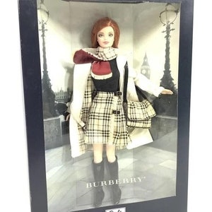 BARBIE Burberry Barbie 2000s Limited Edition Doll - Etsy