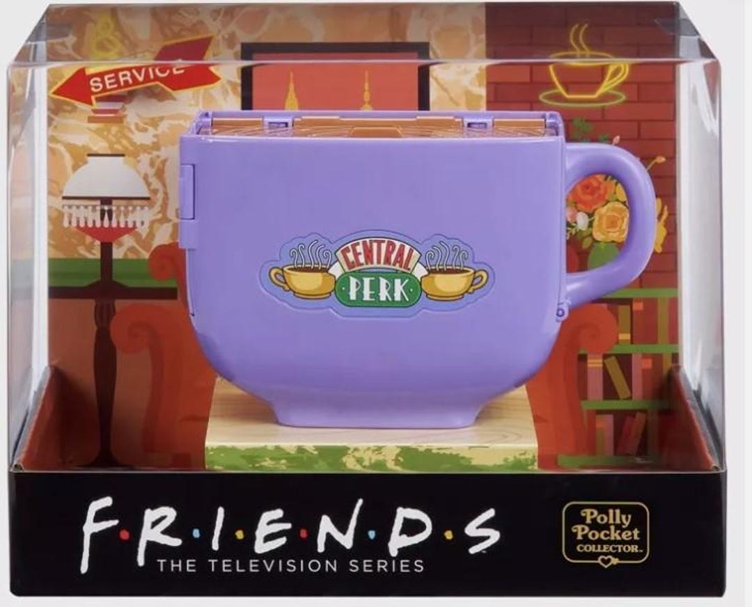 Polly Pocket Collector - Friends Compact the Central Perk Coffee TV ...